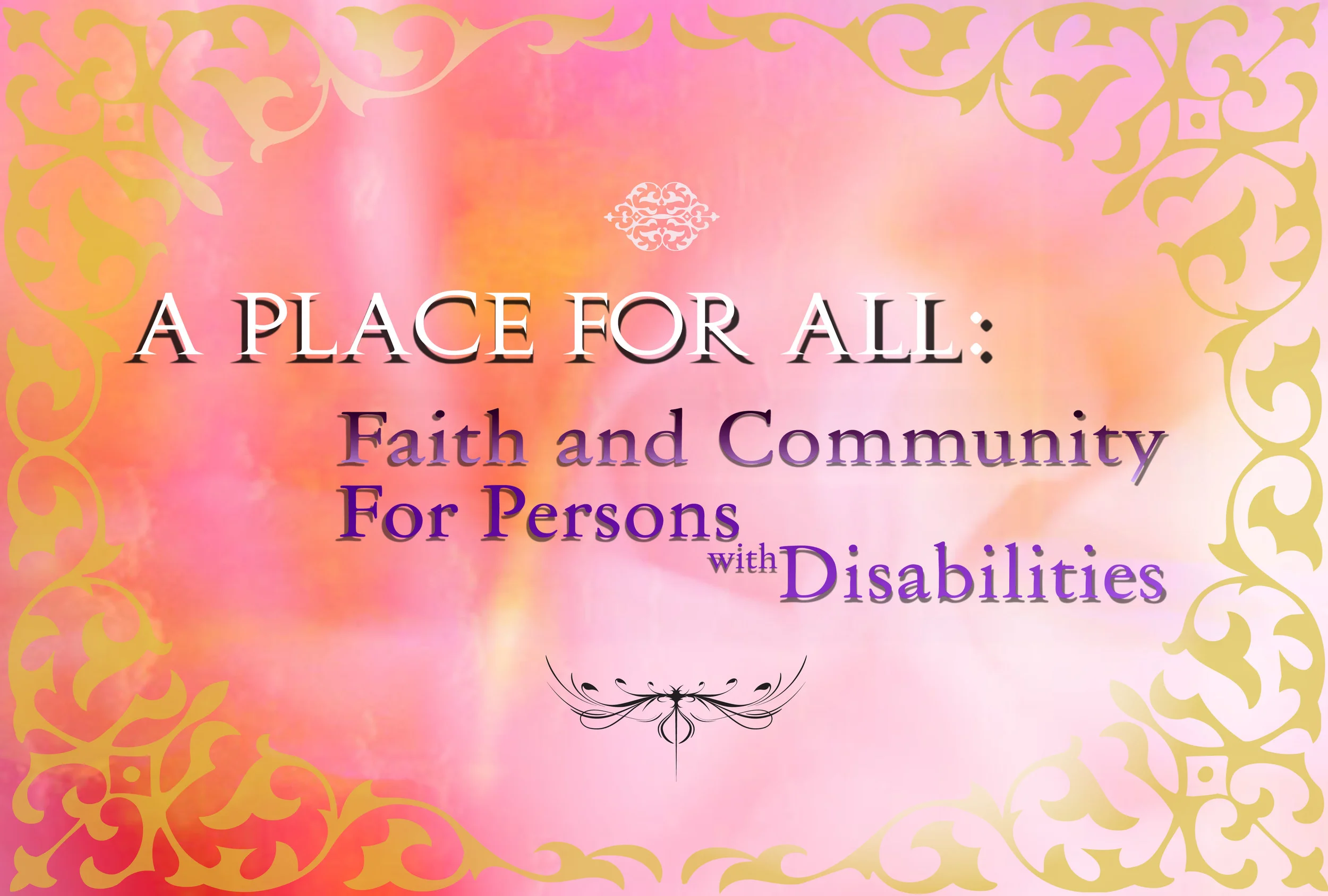 A Place for All: Faith and Community for People with Disabilities ...