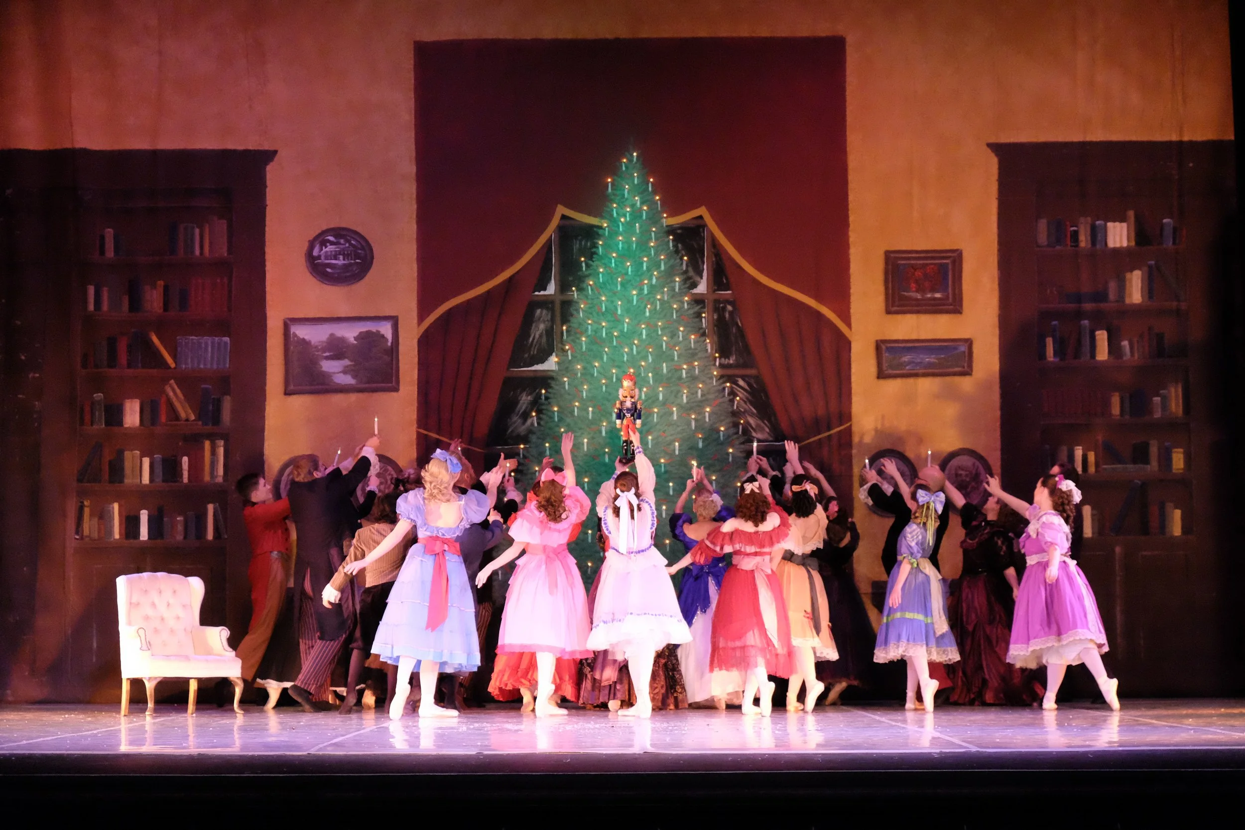Nutcracker Ballet Backdrops