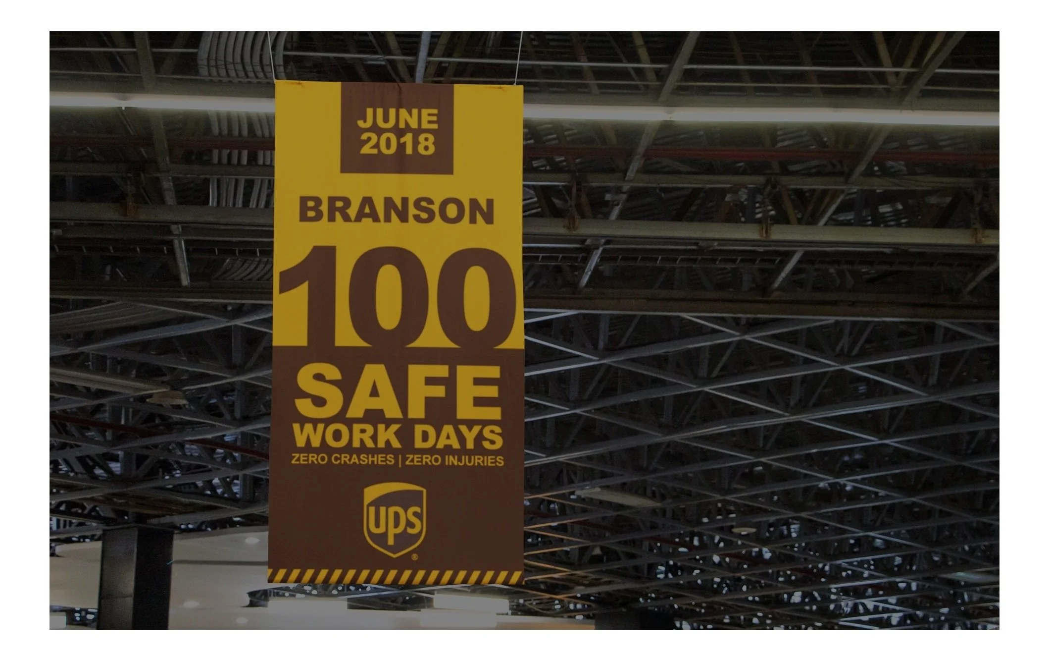 UPS "Circle of Honor" Custom Banners & Pennants for Your Safe Drivers ...