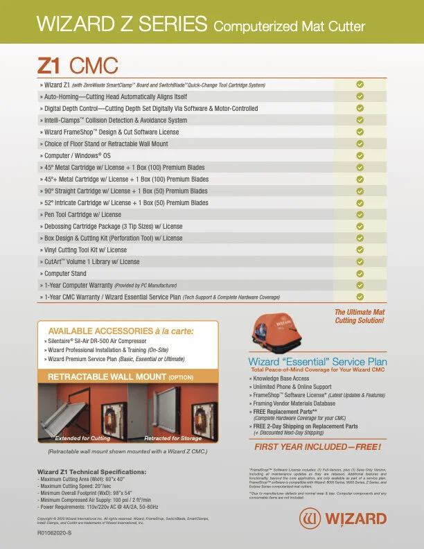 Wizard Z1 CMC — Wizard International, Inc.