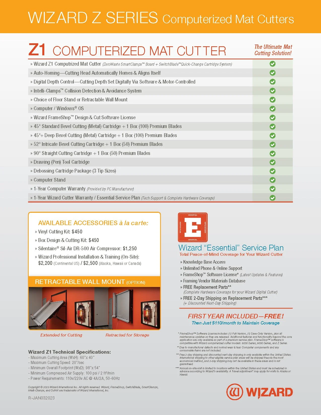 CMC Z1 — Wizard International, Inc.
