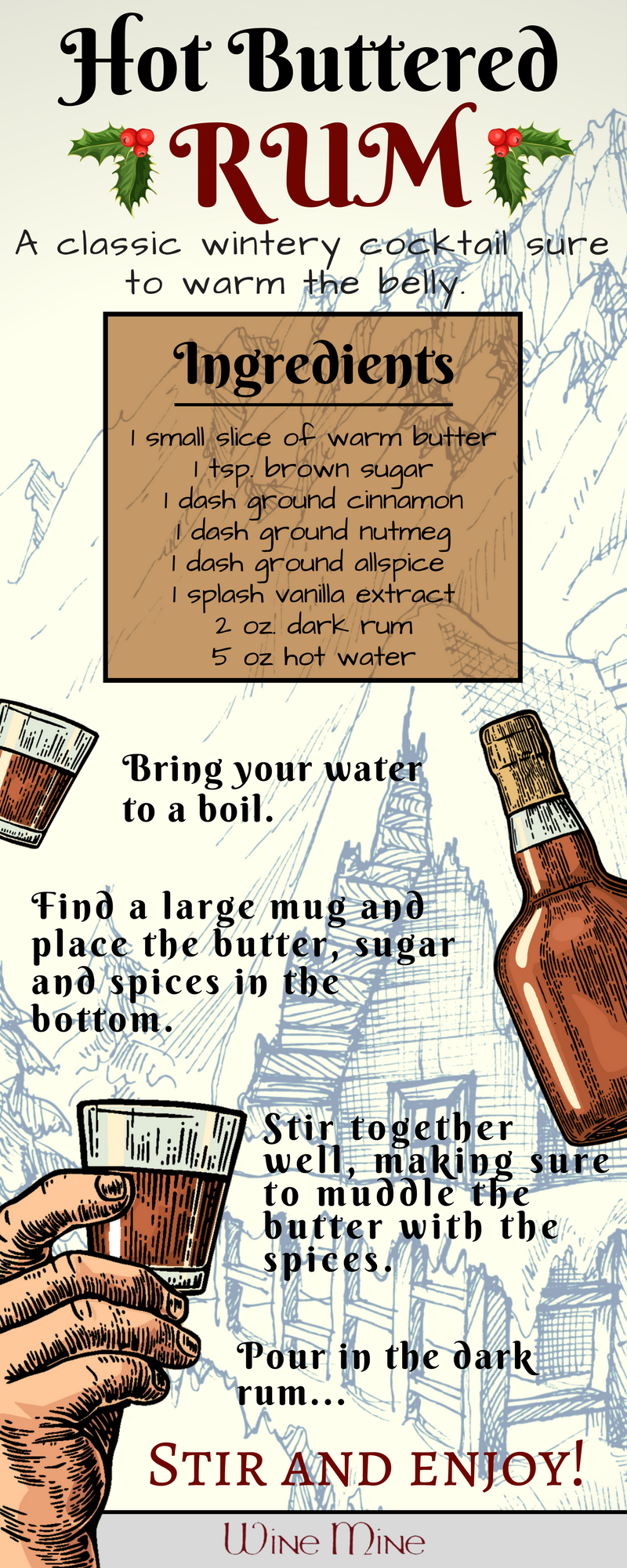 Cocktail Infographic Poster
