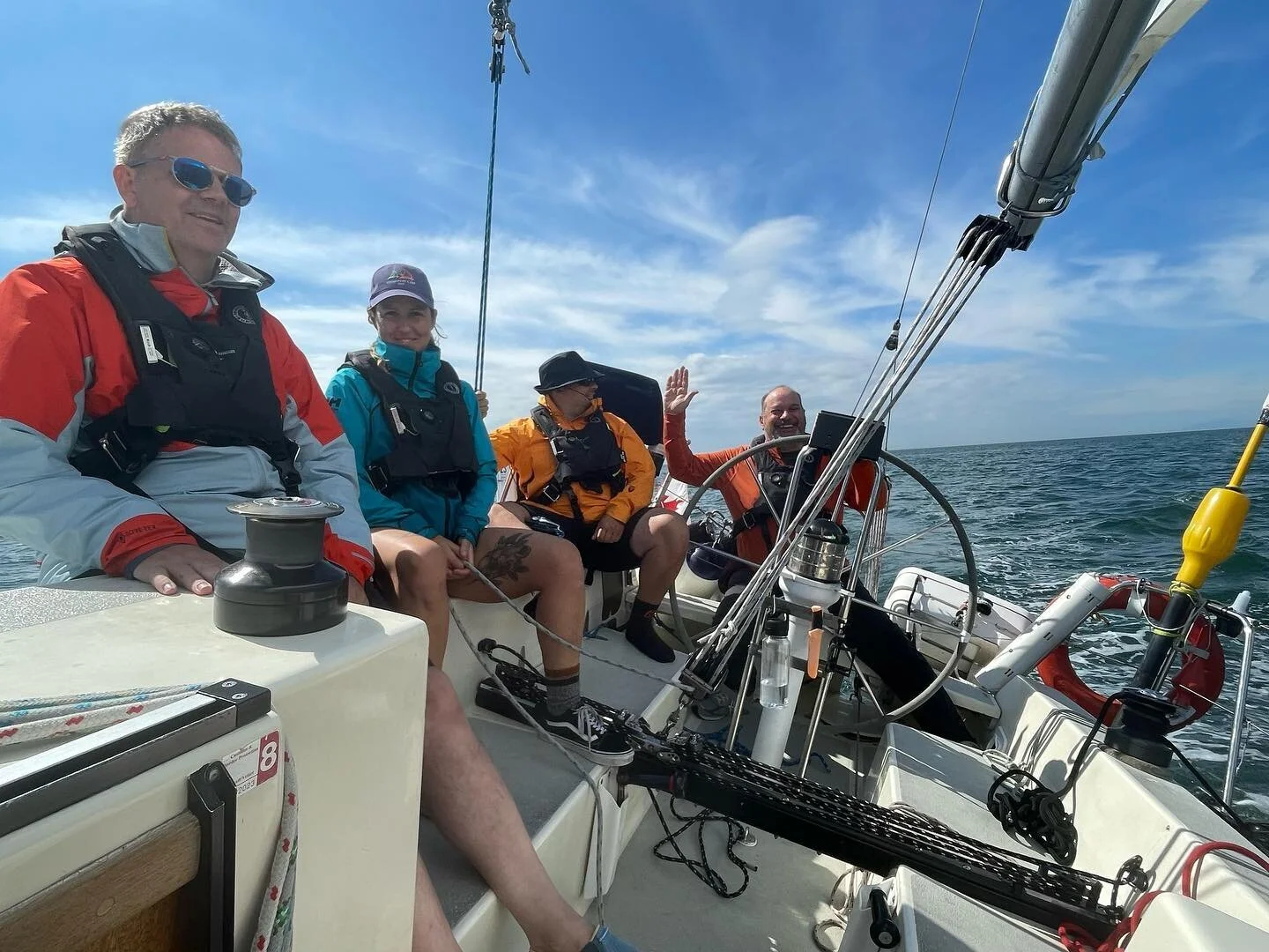 Men's Caribbean Rash Guard - Panacea X — Sea to Sky Sailing