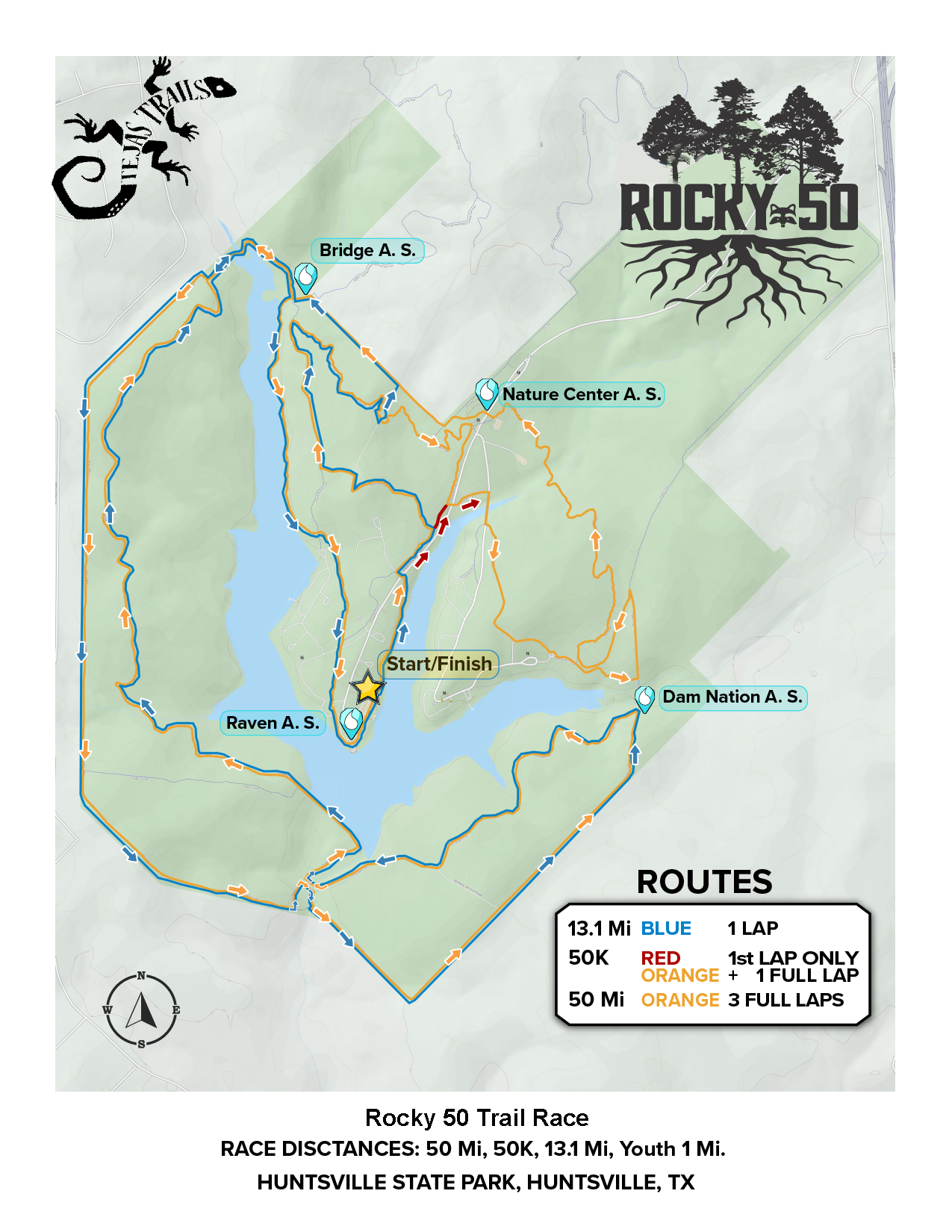 Rocky 50 Trail Race | Tejas Trails