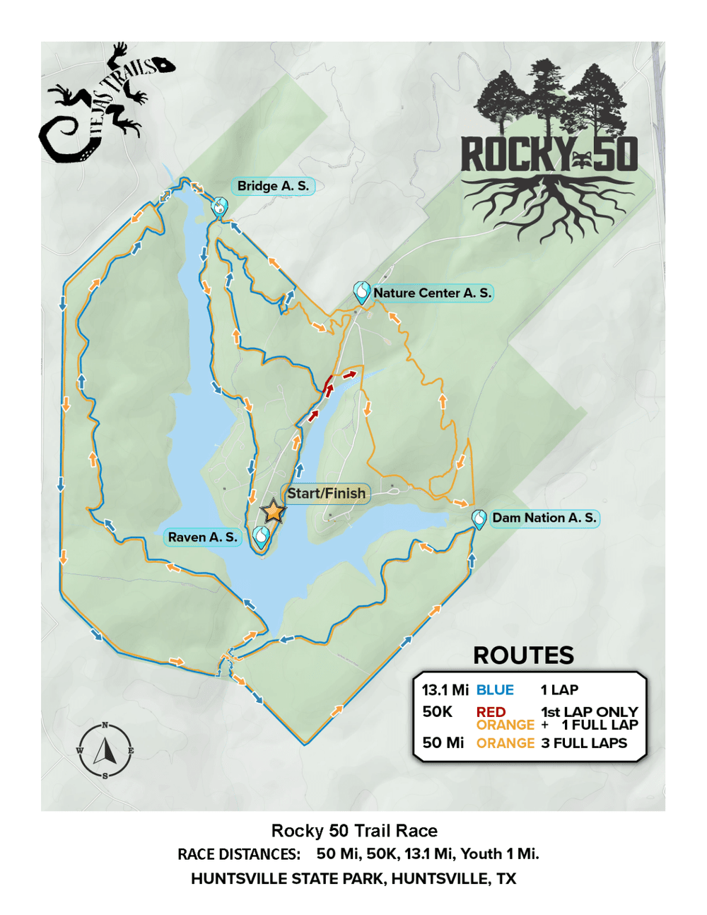 Rocky 50, by USWE Trail Race | Tejas Trails