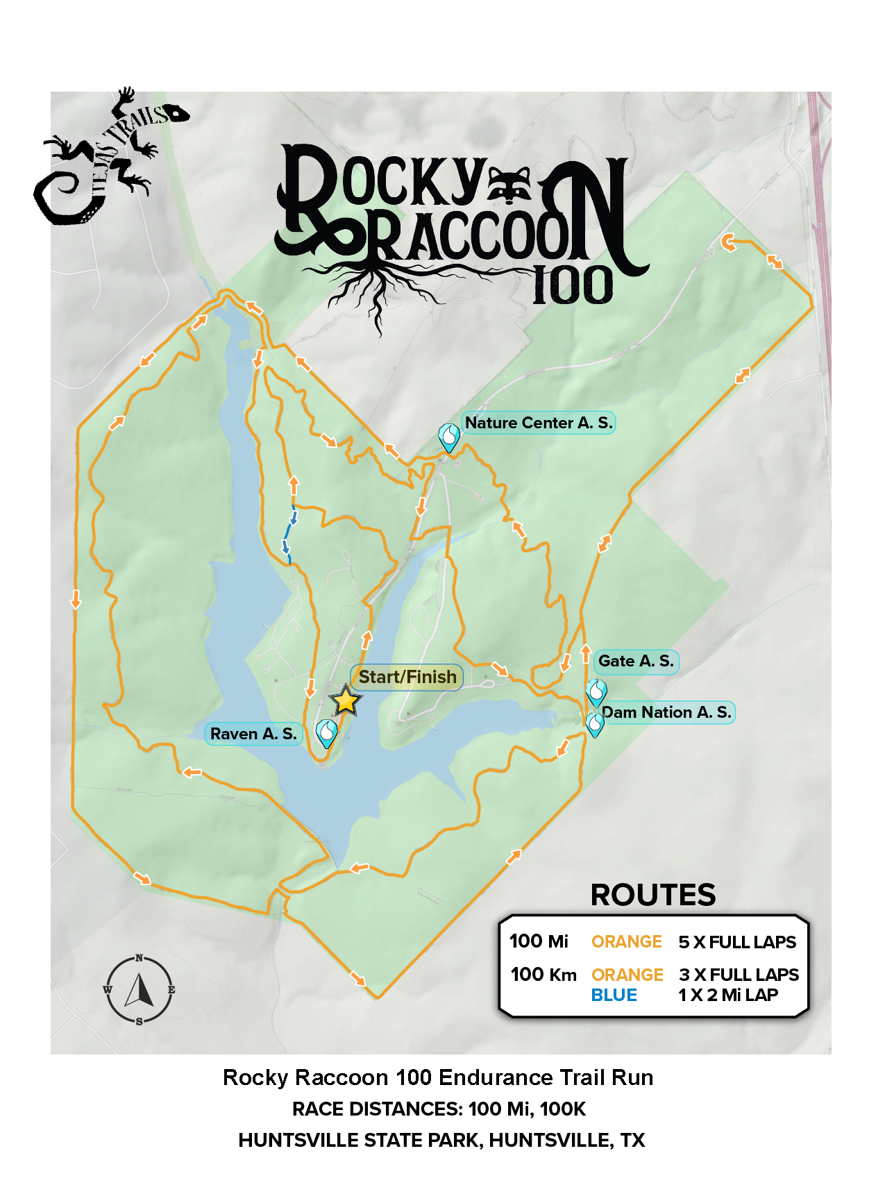 Rocky Raccoon 100 | Tejas Trails