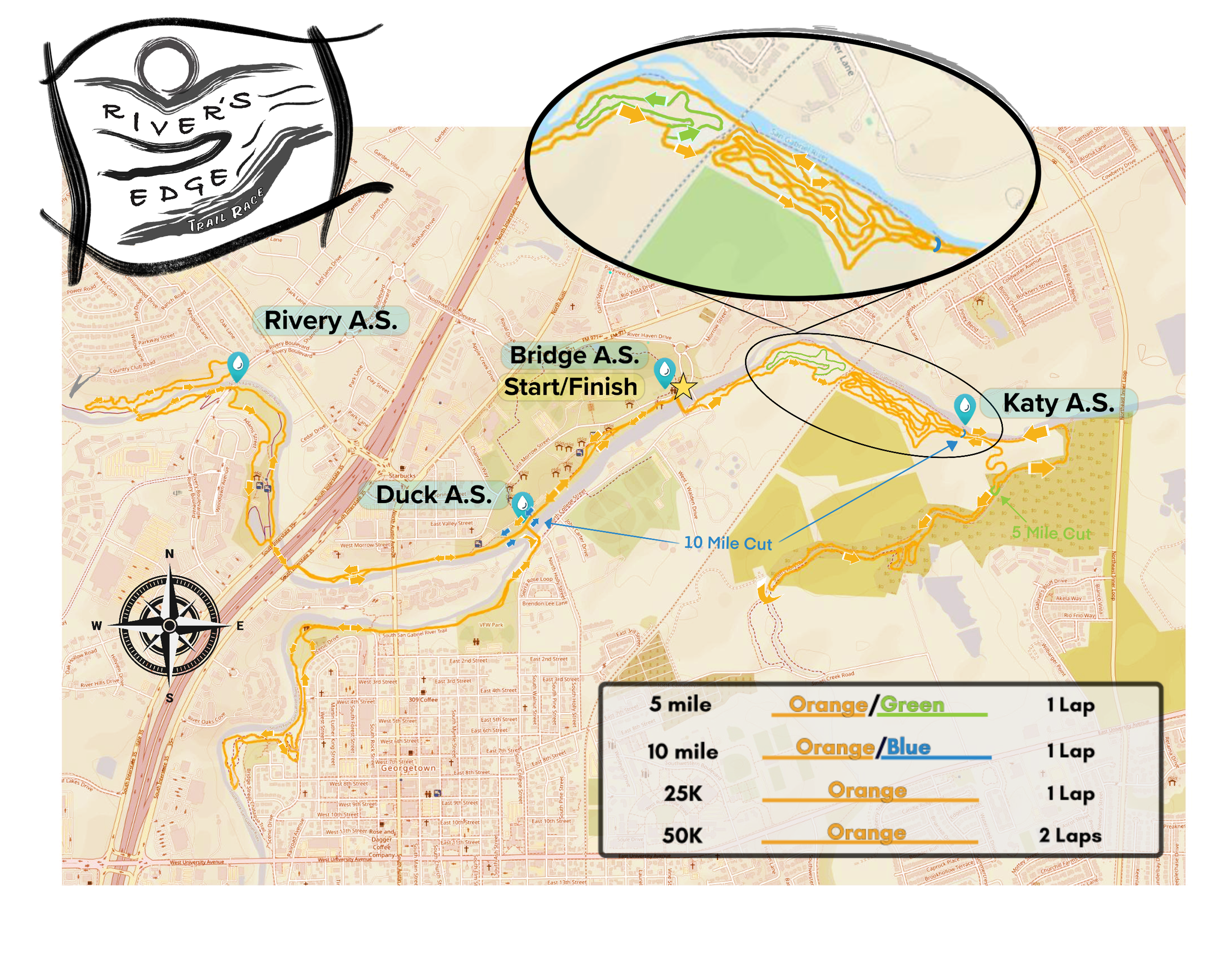 River's Edge Trail Race | Tejas Trails