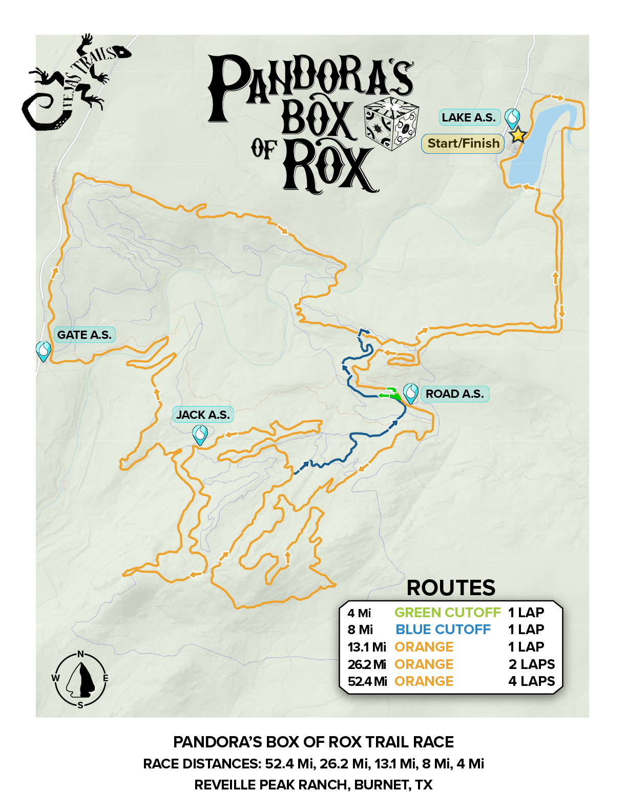 Pandora's Box of Rox Trail Run | Tejas Trails