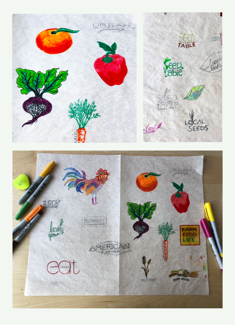 Doodles. Typography. Logos. — Dilek Onder