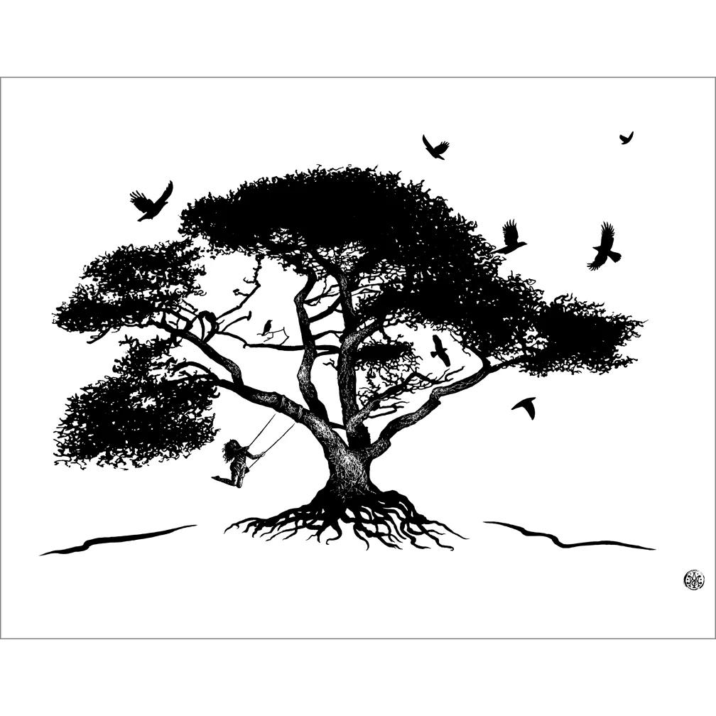 Octopus Tree Drawing