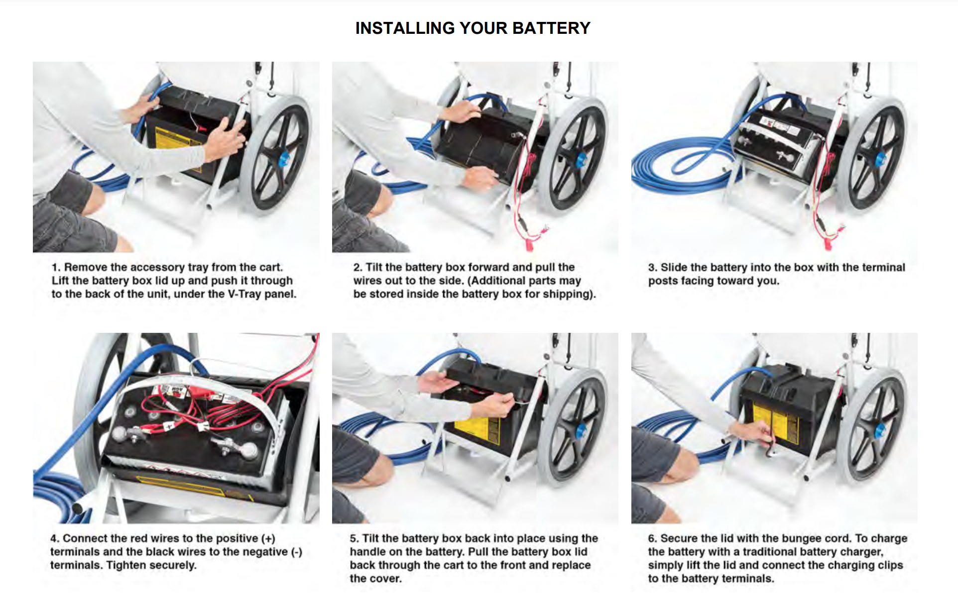 VIDEO GUIDE #1 BATTERY - HAMMER-HEAD POOL VACUUMS