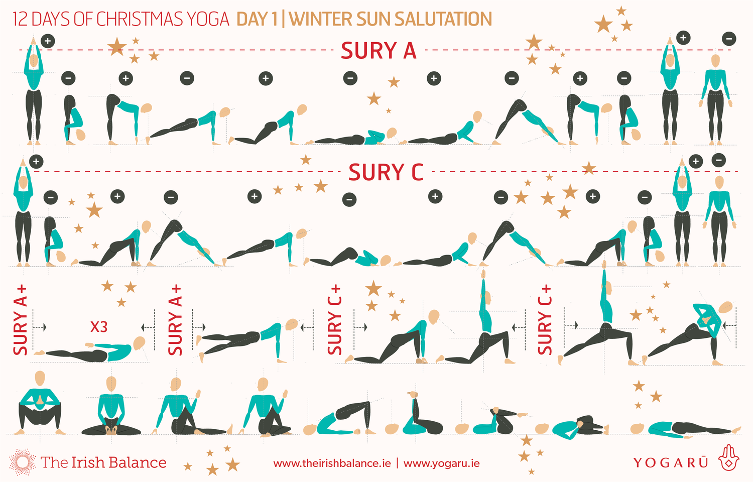12 Christmas sequences — YOGARU