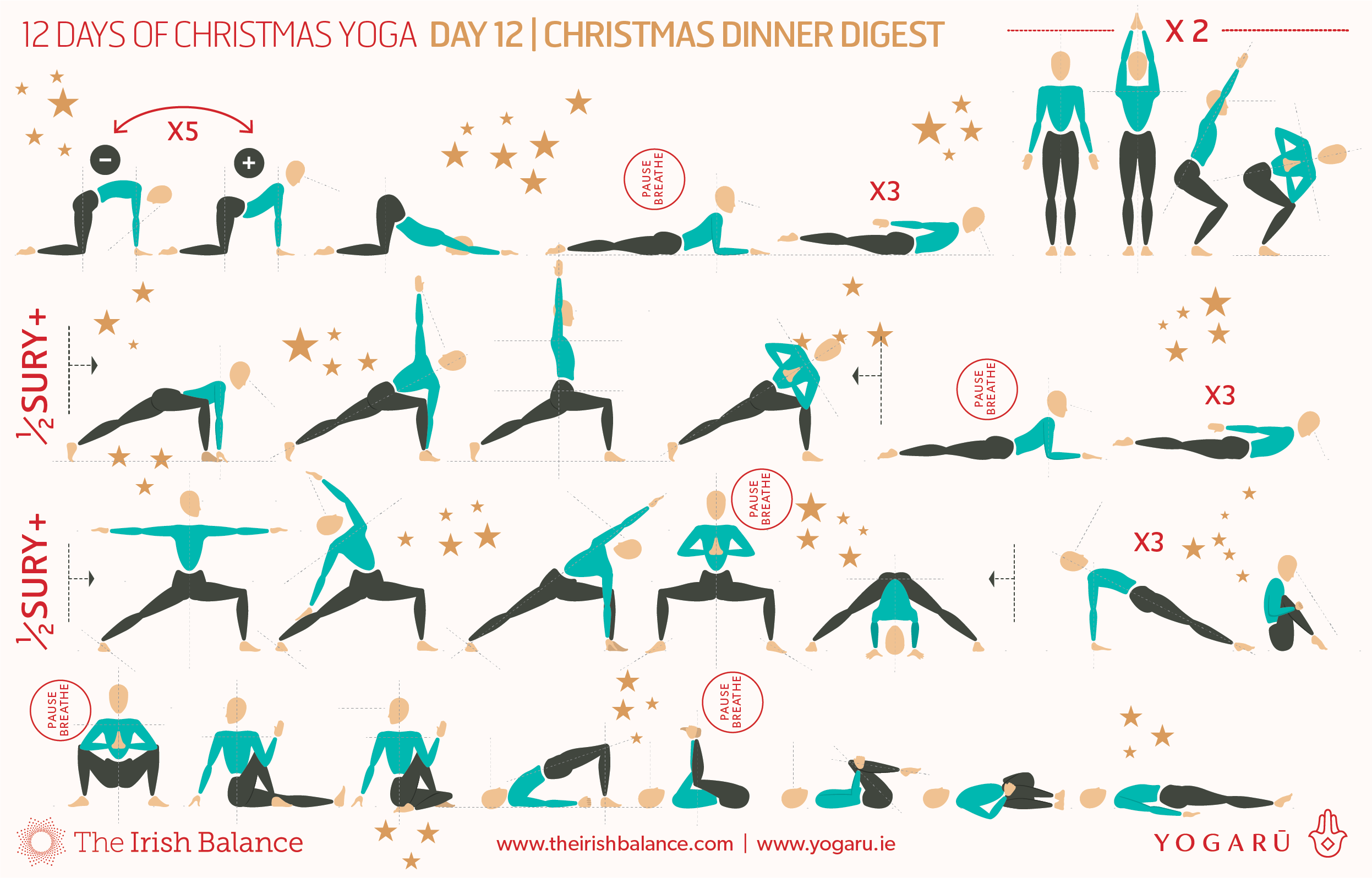 12 Christmas sequences — YOGARU