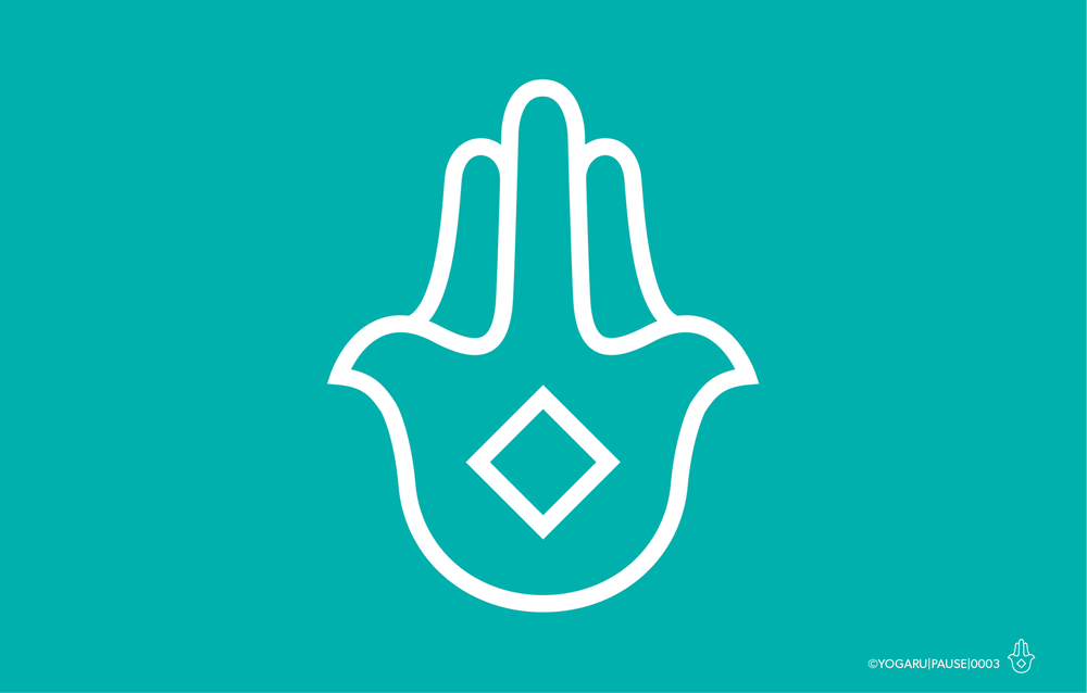 Hamsa hand of protection — YOGARU