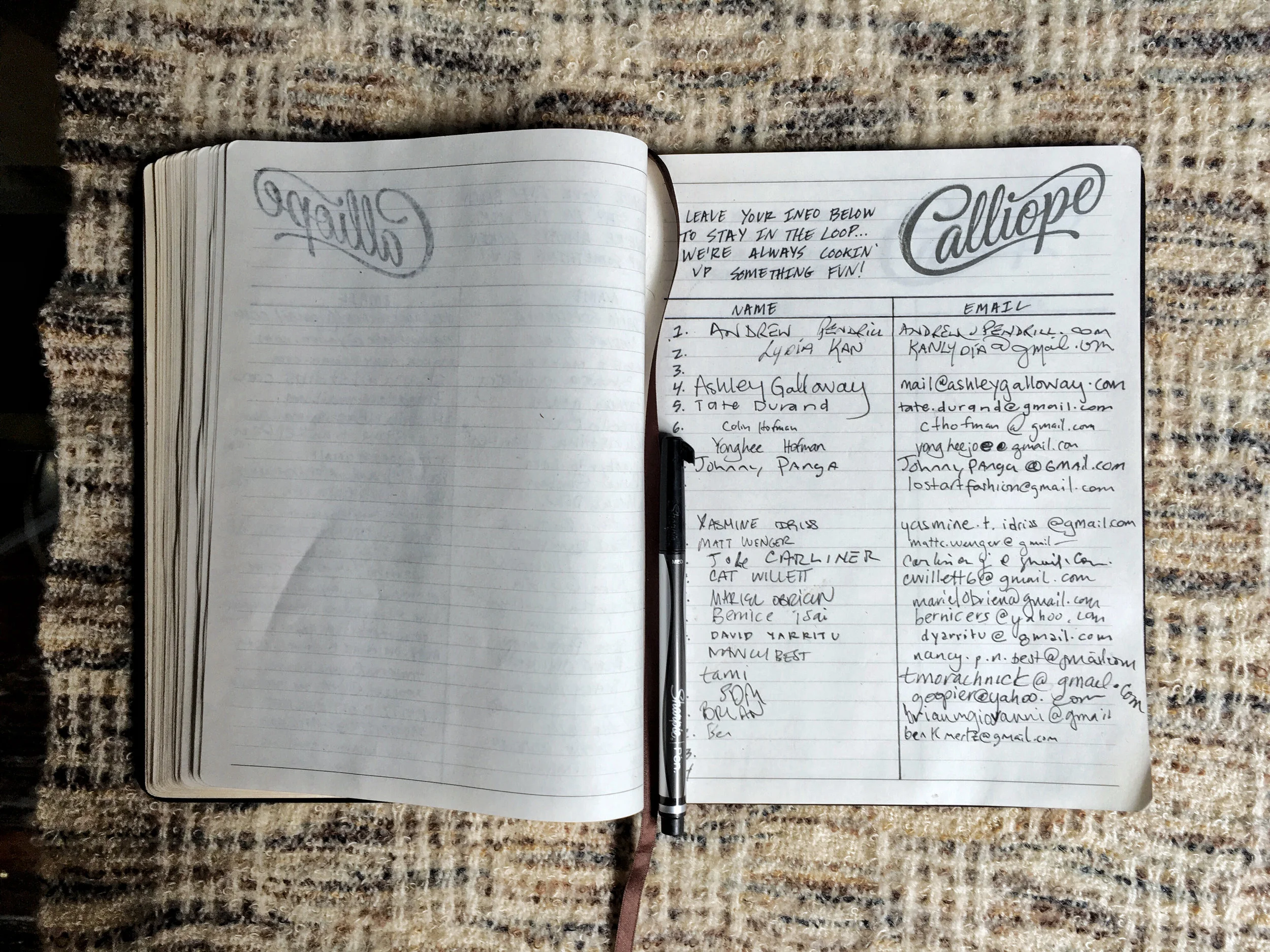 Calliope — This Is The Place I Was Telling You About