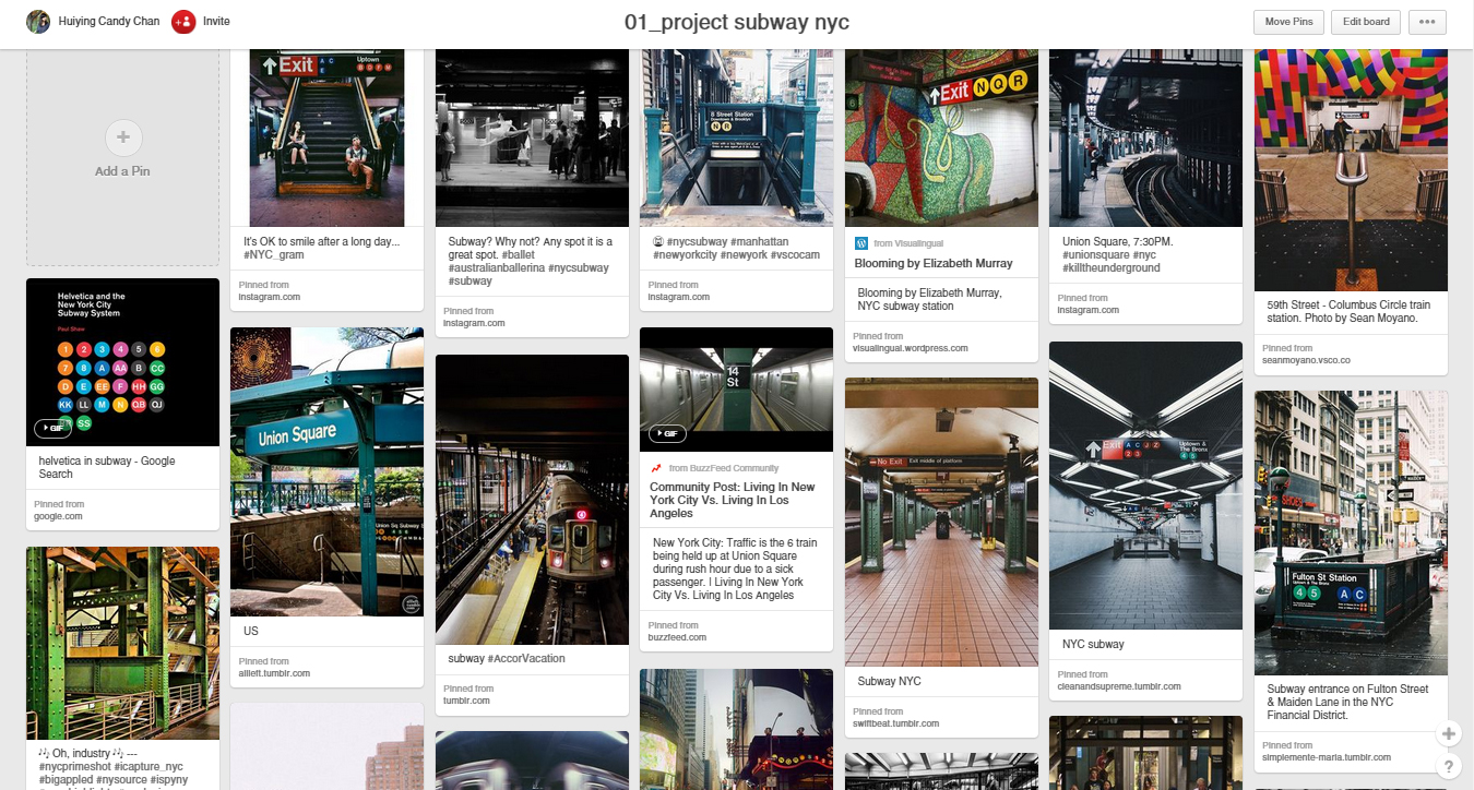 PINTEREST BOARD: PROJECT SUBWAY NYC — Project Subway NYC