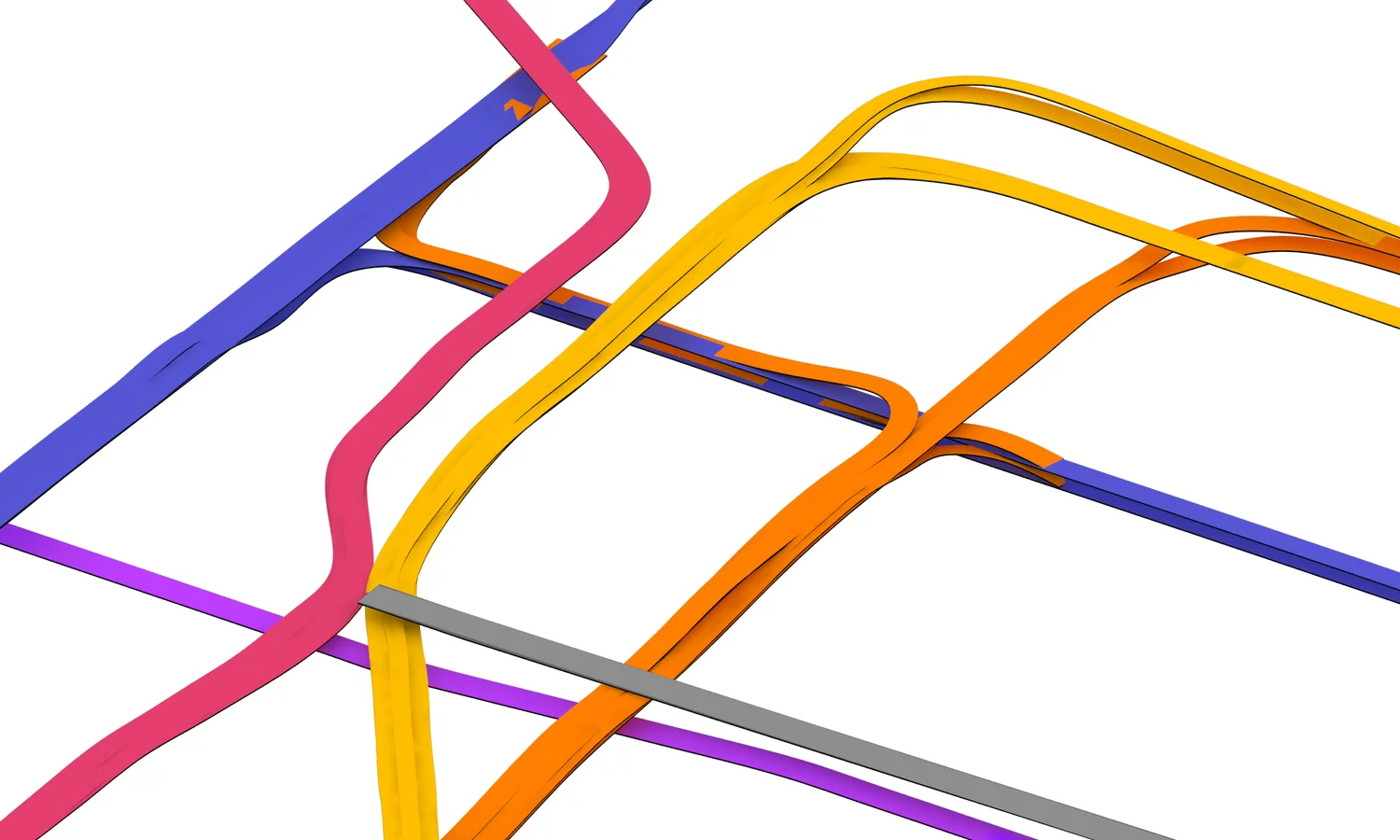 3D TRACK MAP TRAIL #2 — Project Subway NYC