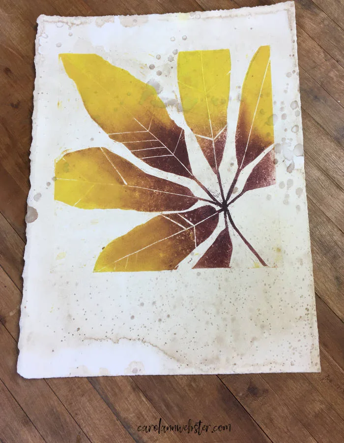How to Make Stained Paper for Your Mixed Media Art — carol ann webster