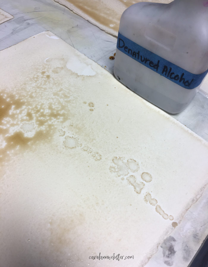 How to Make Stained Paper for Your Mixed Media Art — carol ann webster