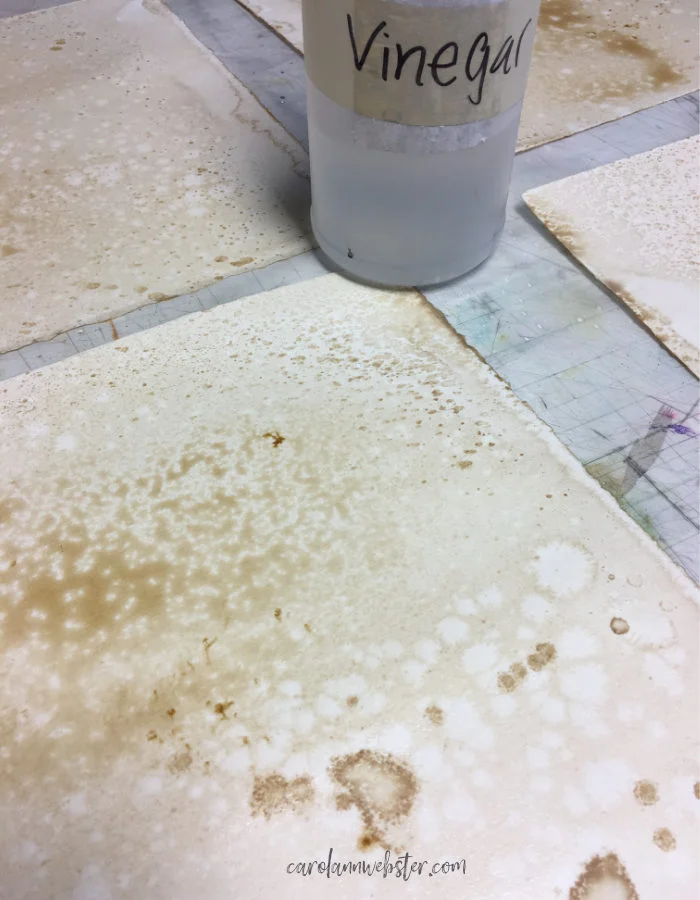 How to Make Stained Paper for Your Mixed Media Art — carol ann webster