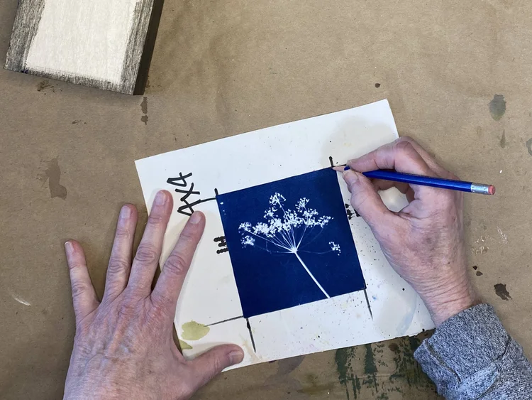 How to Glue Printed Paper to a Wood Panel — carol ann webster