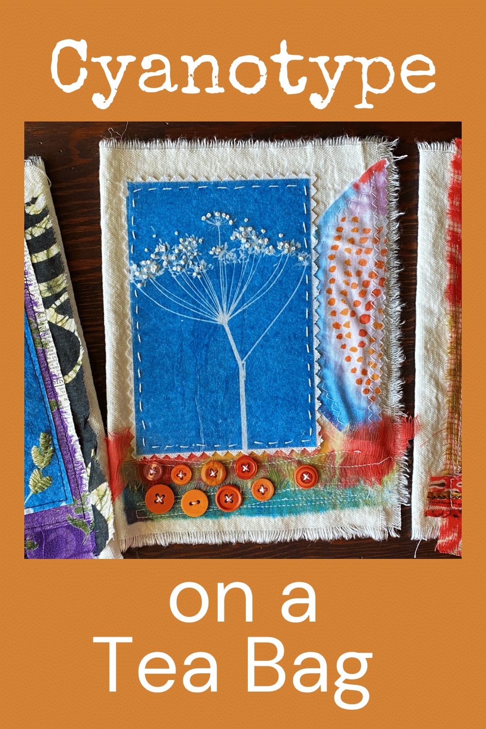 How to use cyanotype process on a tea bag — carol ann webster