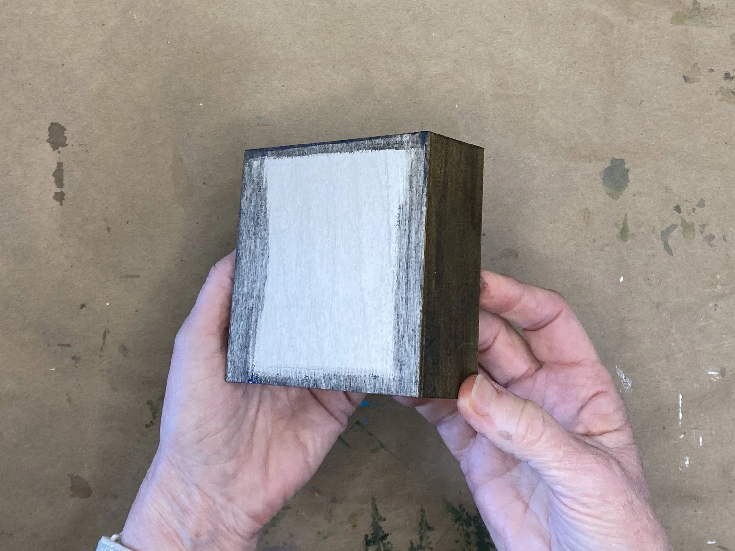 How to Glue Printed Paper to a Wood Panel — carol ann webster
