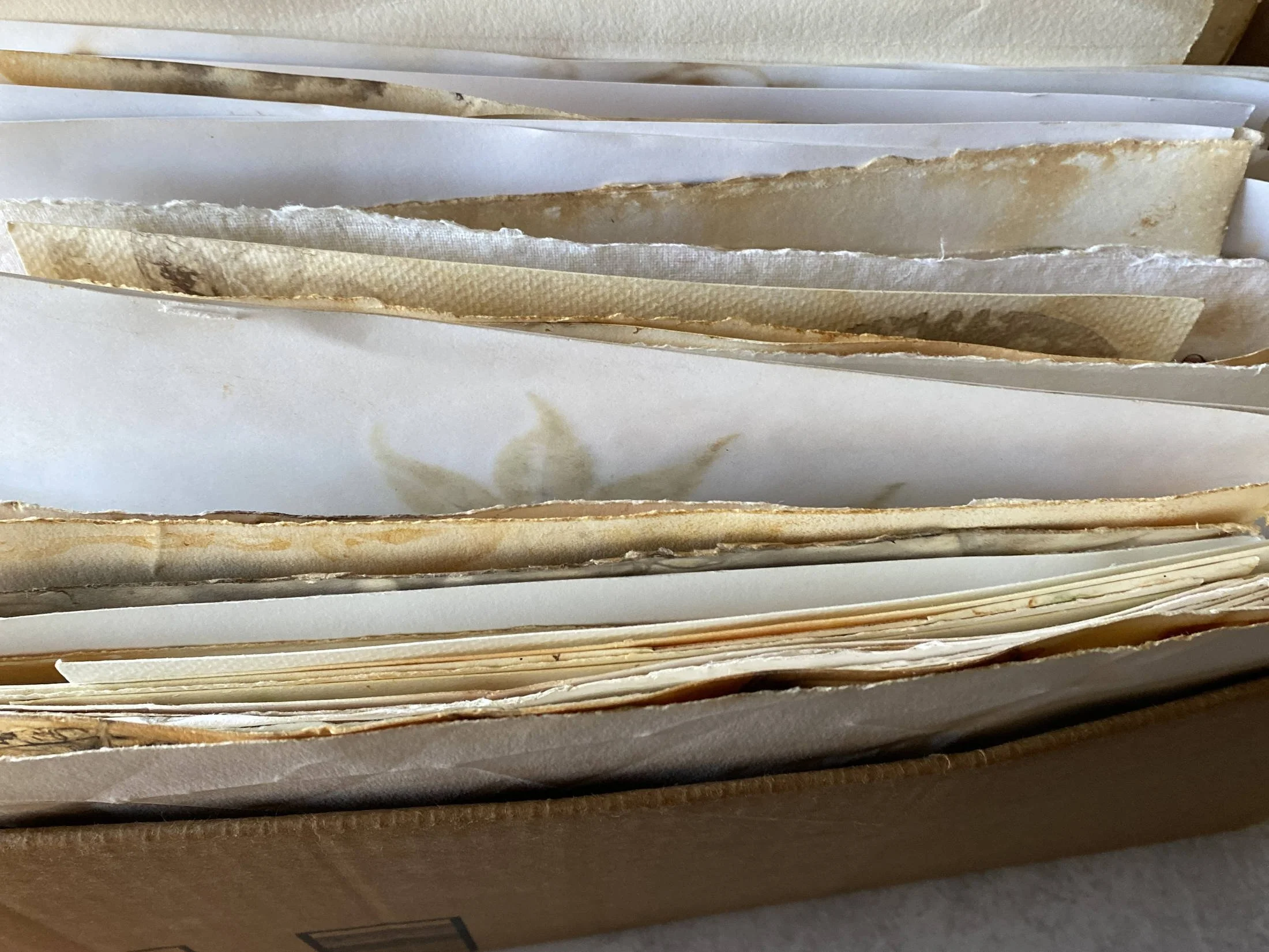 How to Glue Printed Paper to a Wood Panel — carol ann webster