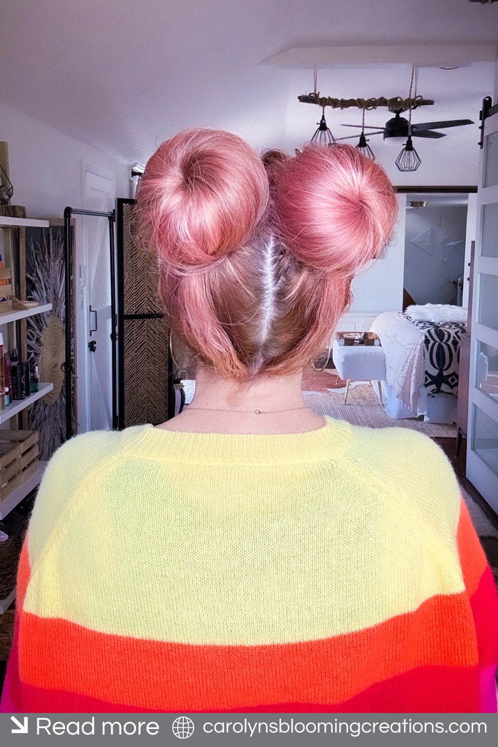 How to Create Easy Bun Hairstyles with a Sponge Bun Maker — DIY Home ...