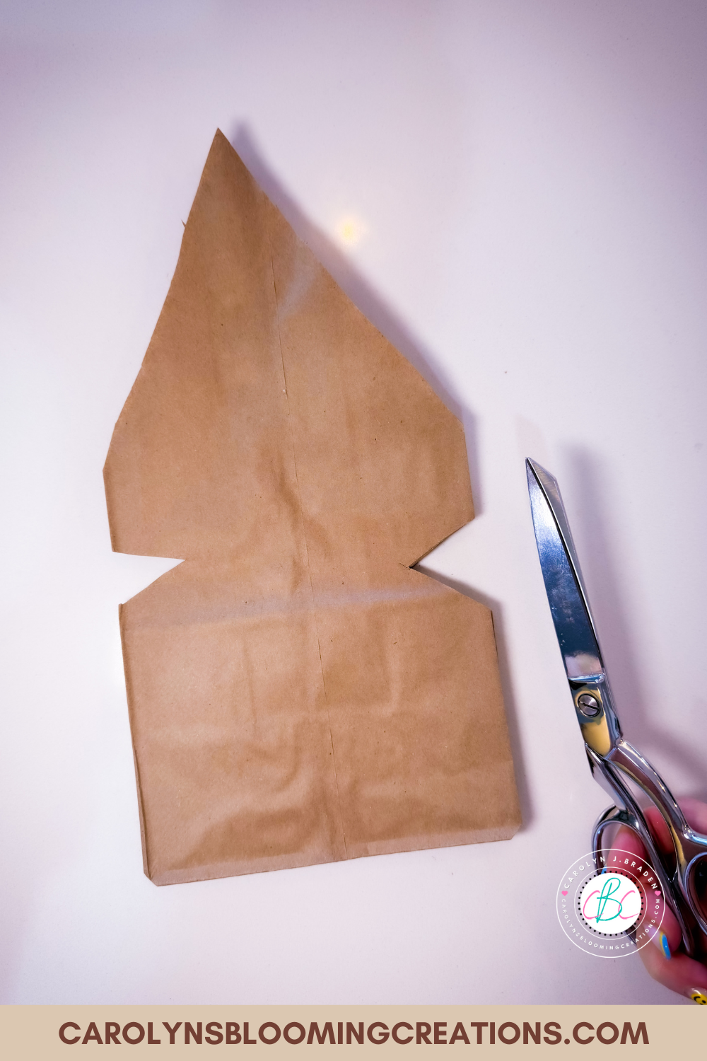 How to Make a Paper Bag Snowflake Garland for DIY Craft Fun — DIY Home ...