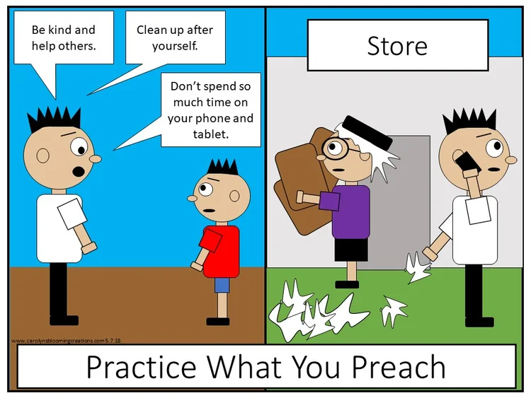 Carolyn's Friday Funnies: Practice What You Preach — DIY Home ...
