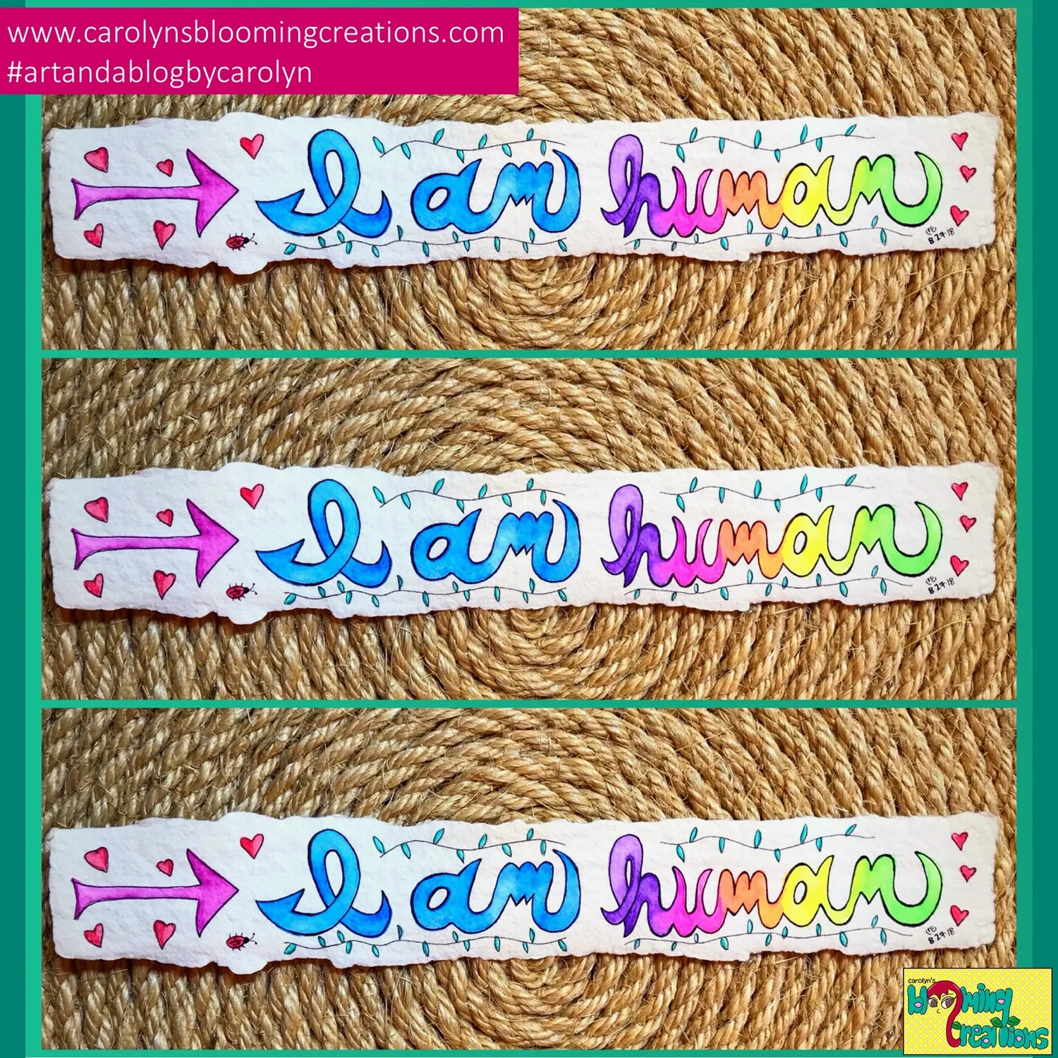 Carolyn's #MondayMantra - I Am Human — DIY Home Improvements Carolyn's ...