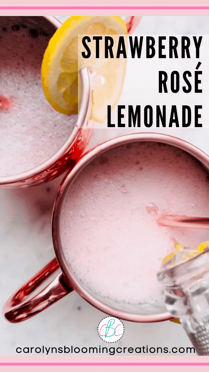 How to Make Strawberry Rosé Lemonade — DIY Home Improvements Carolyn's ...