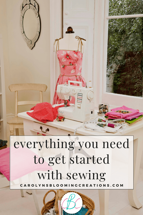 Everything You Need to Get Started With Sewing — DIY Home Improvements ...