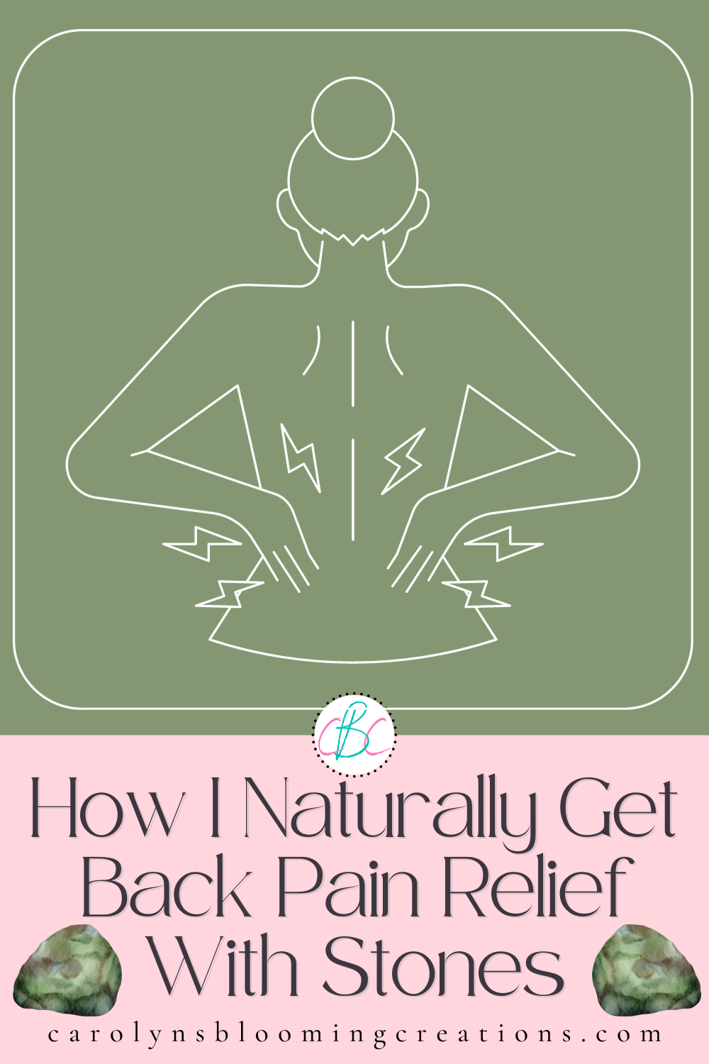 How I Naturally Get Back Pain Relief With Stones — DIY Home ...