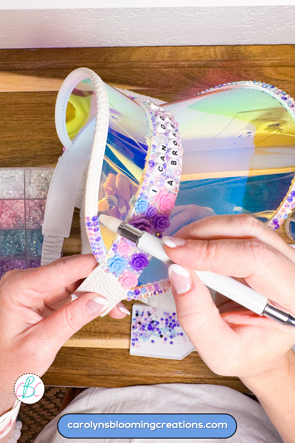 Taylor Swift Broken Heart Visor : Eras Tour DIY Craft — DIY Home ...