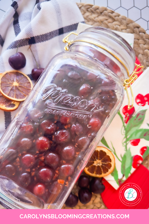 How to Make Cherry Bounce a Summer Recipe for Christmas — DIY Home ...