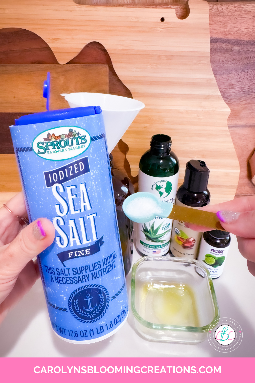 How to Make Moisturizing Sea Salt Hair Mist for Mermaid Hair — DIY Home ...