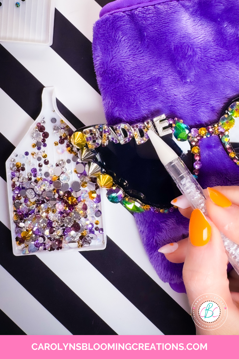 Sparkle, Slay and Shine in DIY Baddie Bling Sunglasses — DIY Home ...