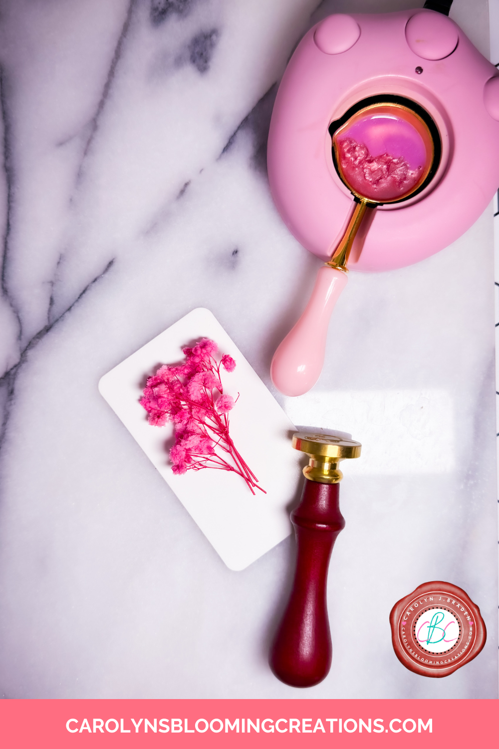 How to Make Dried Flower and Wax Sealed Valentines — DIY Home ...