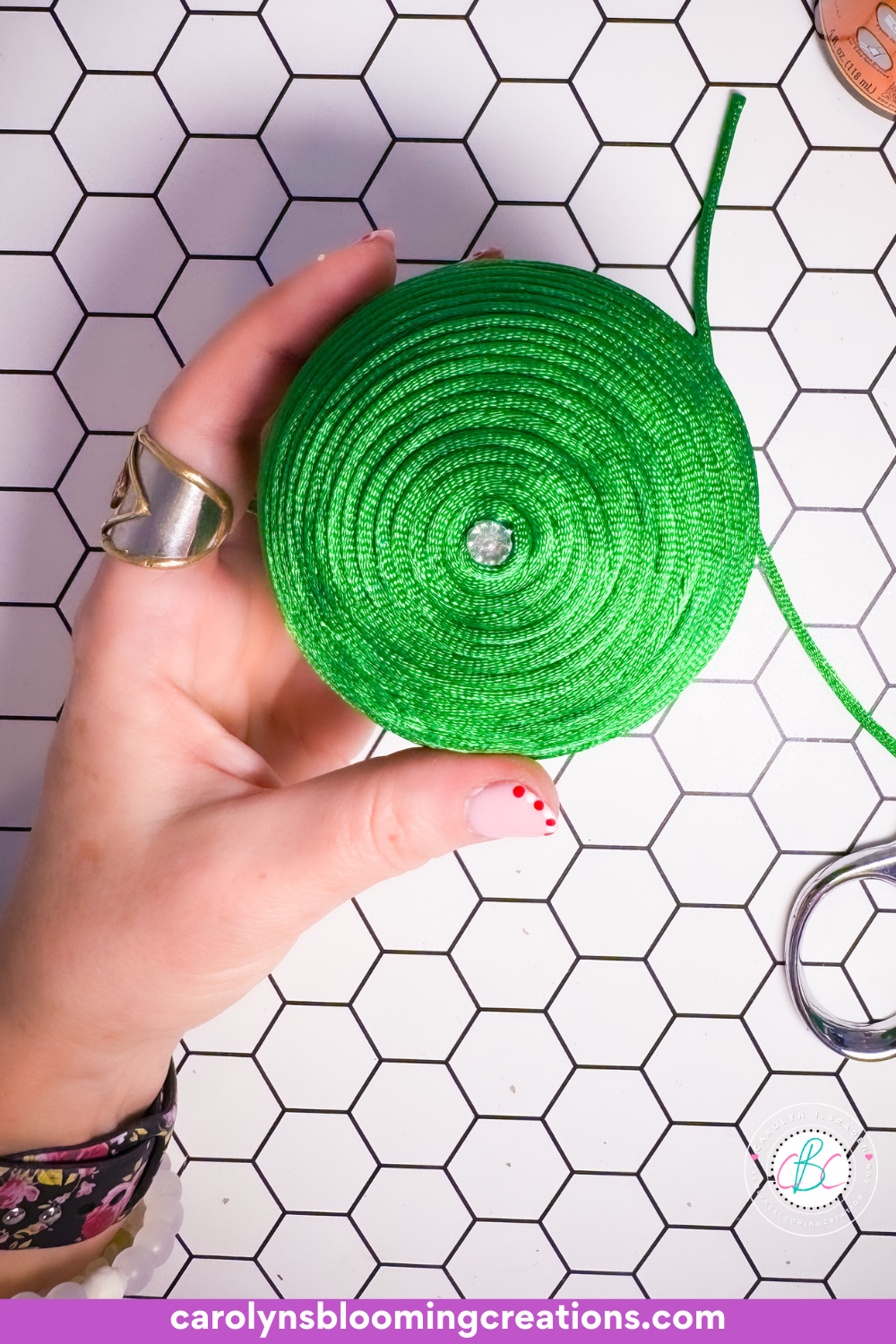 How to Make Satin Cord Ornaments — DIY Home Improvements Carolyn's ...