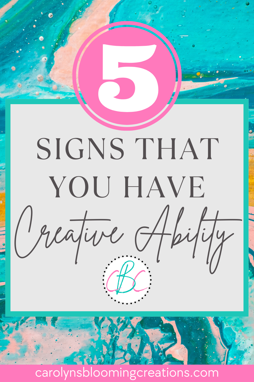 5 Signs That You Have Creative Ability — DIY Home Improvements Carolyn ...