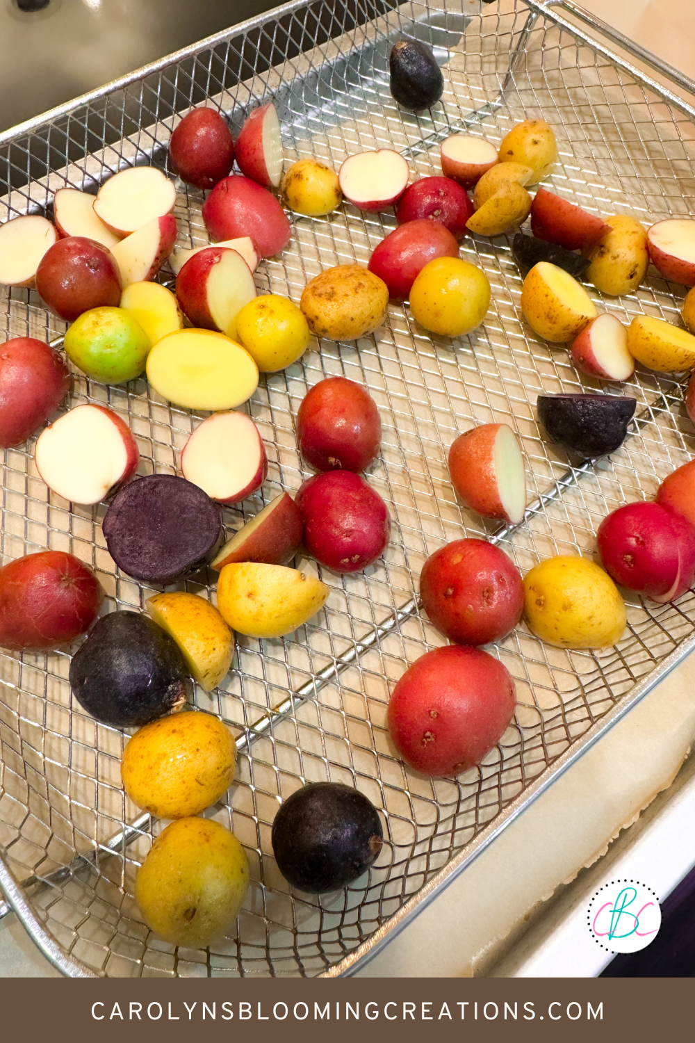 Easy Air Fried Pee Wee Parmesan Potato Recipe — DIY Home Improvements ...