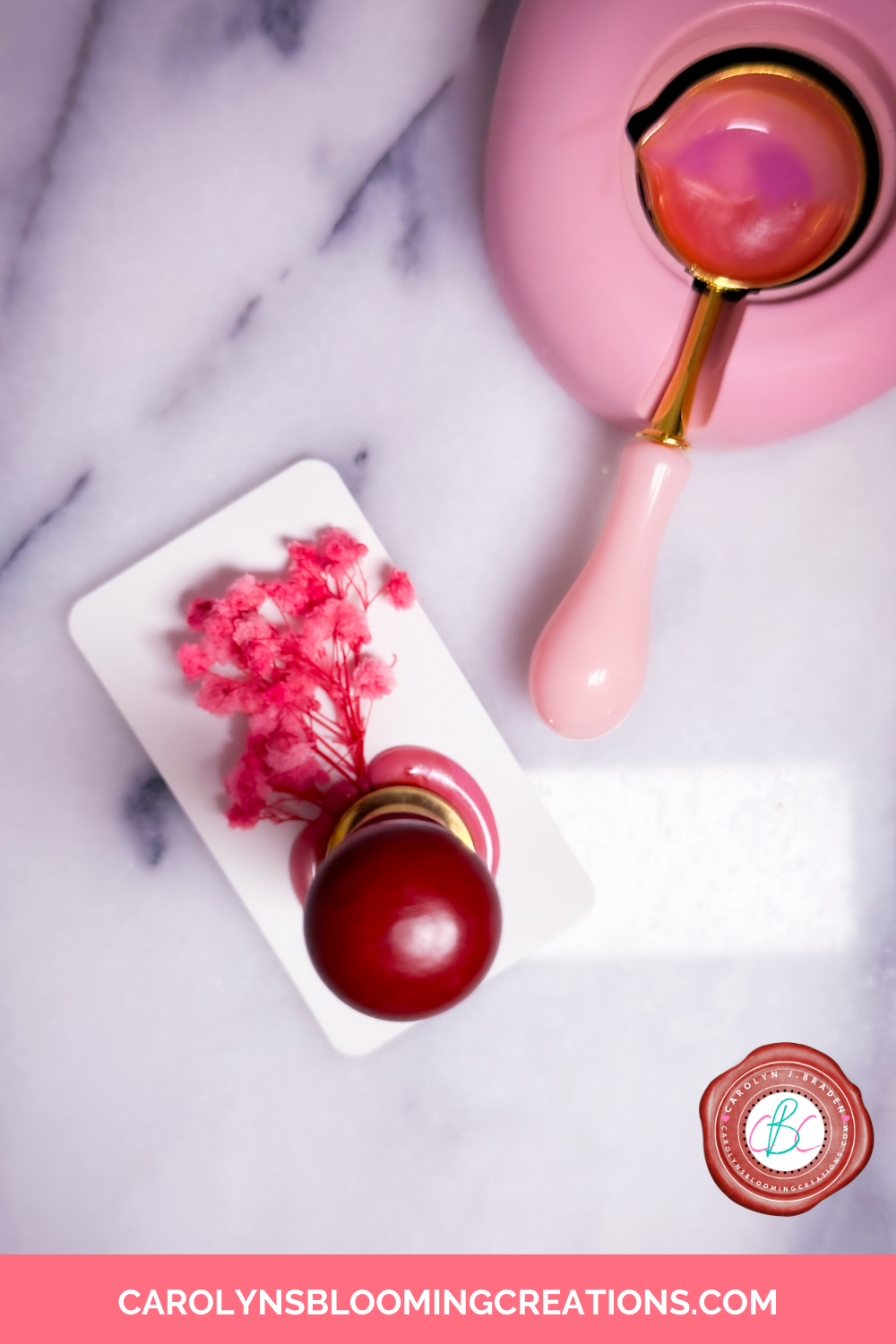 How to Make Dried Flower and Wax Sealed Valentines — DIY Home ...