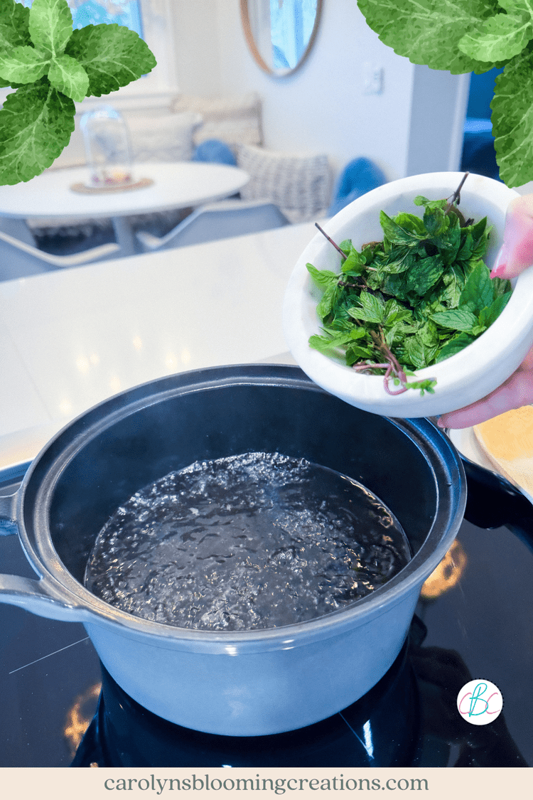 How to Make Mint Simple Syrup a Recipe for Sweet Tea or Mint Juleps ...