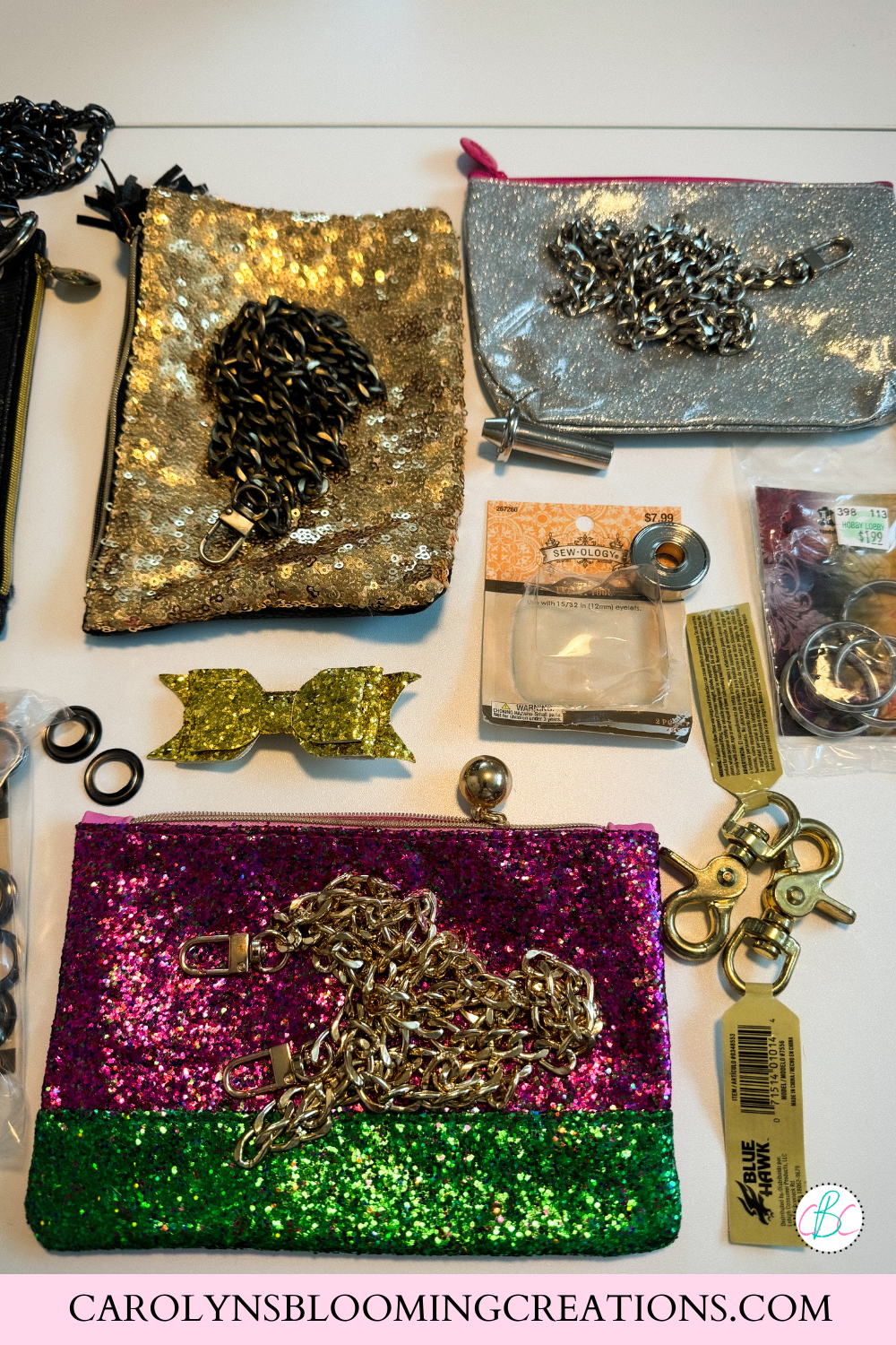 How To Turn An Ipsy Bag Into a Purse — DIY Home Improvements Carolyn's ...