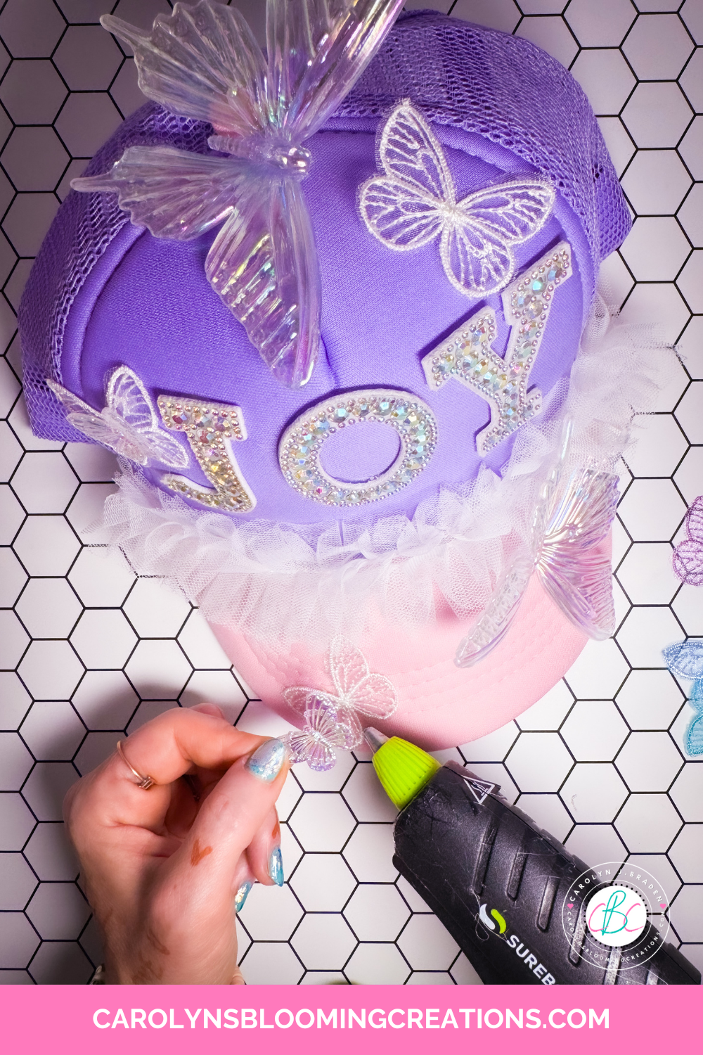 How to Make a DIY Junk Trucker Hat — DIY Home Improvements Carolyn's ...