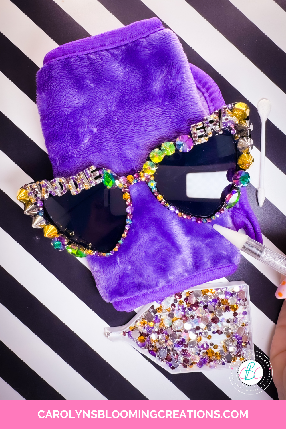 Sparkle, Slay and Shine in DIY Baddie Bling Sunglasses — DIY Home ...