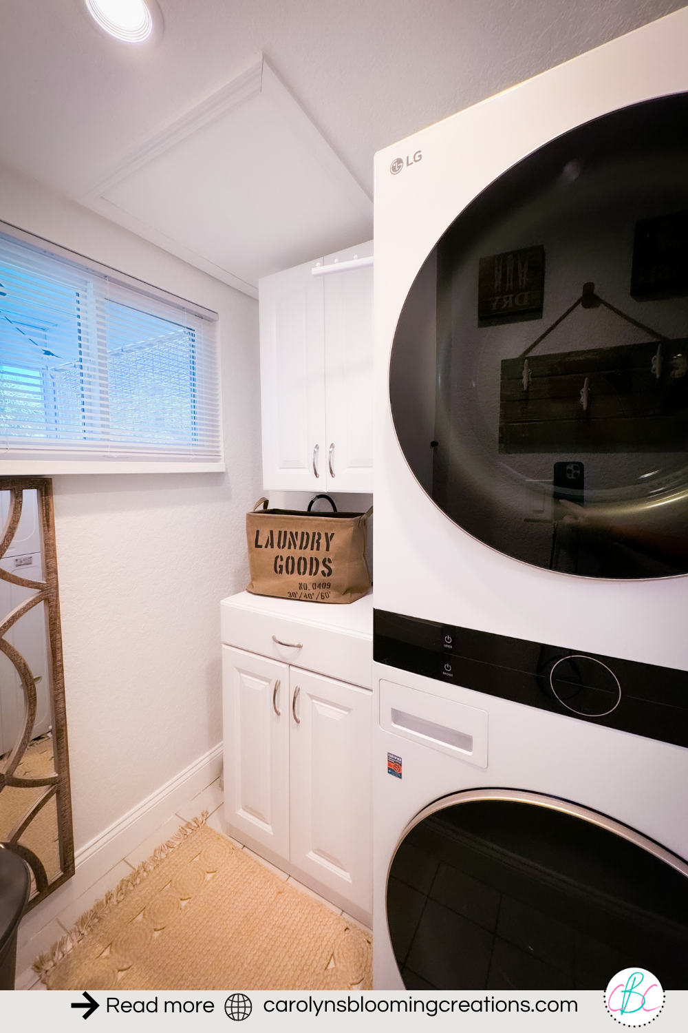 From Dead Washer to This: Small Laundry Room Organization — DIY Home ...