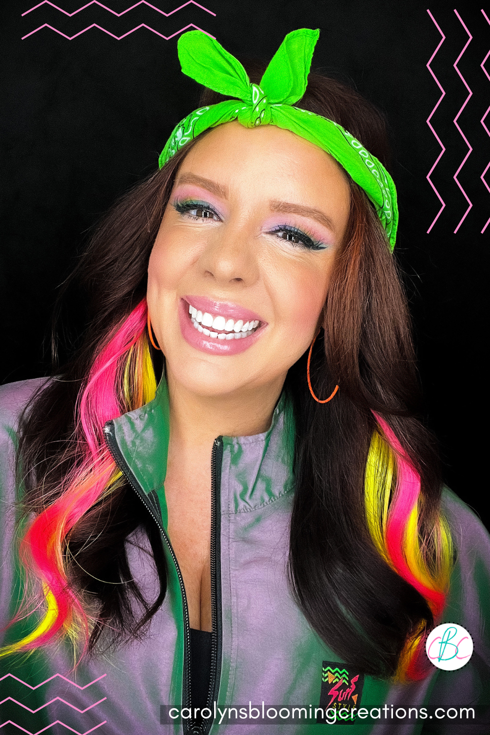 How To Use Rainbow Hair Extensions — DIY Home Improvements Carolyn's ...